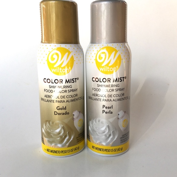 Wilton | Party Supplies | Wilton Colormist Shimmering Food Color Spray ...